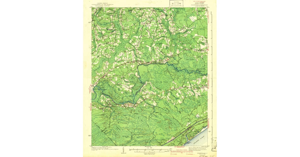 1940s Maps of Jaluco, SC | Pastmaps
