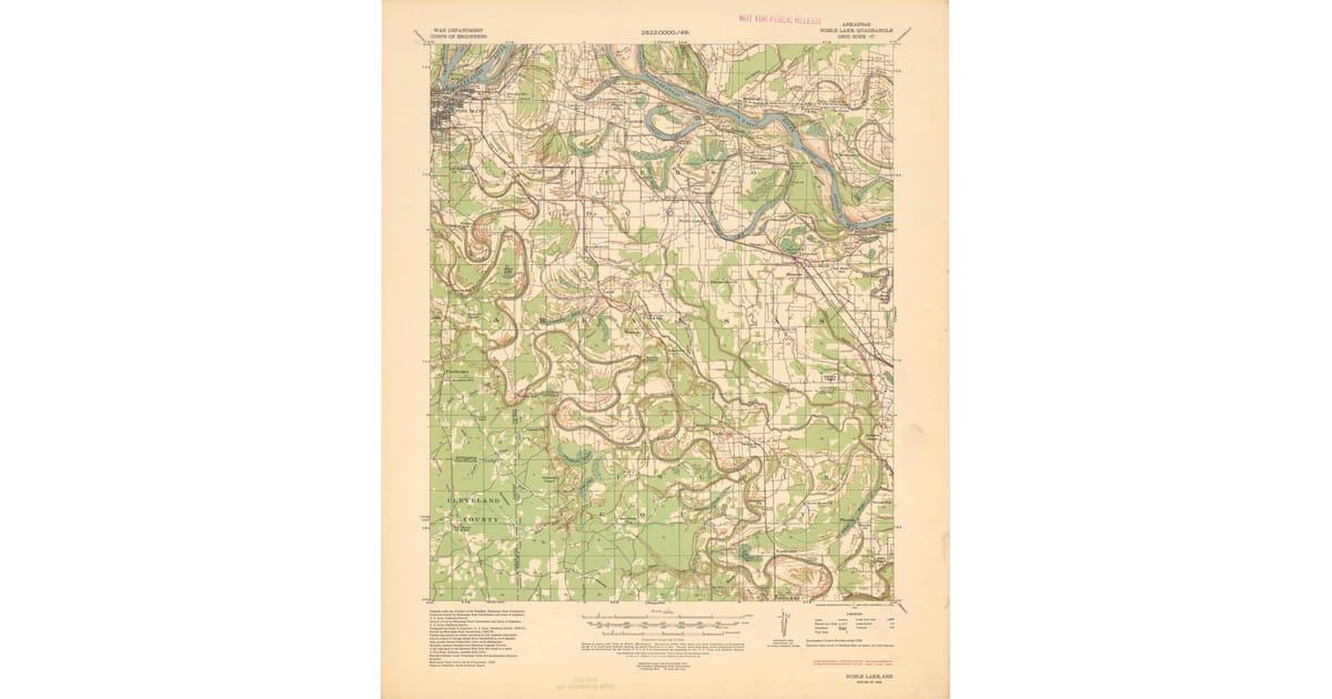 Old Maps of Eunice, AR for Genealogy | Pastmaps