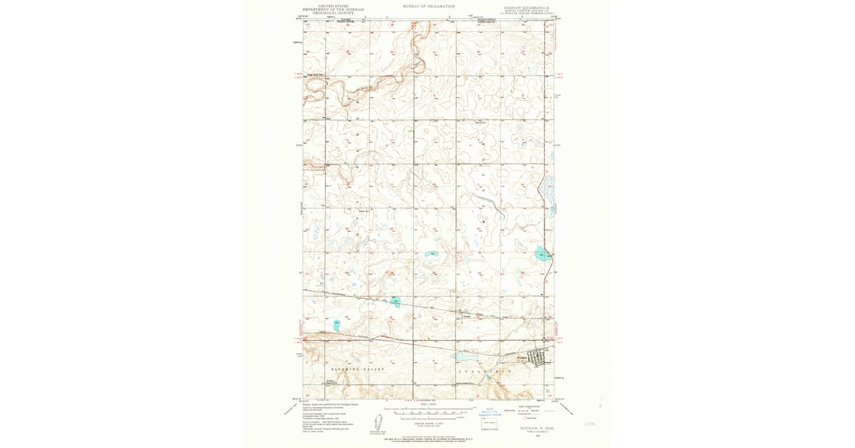 1940s Maps of Divide County, ND | Pastmaps