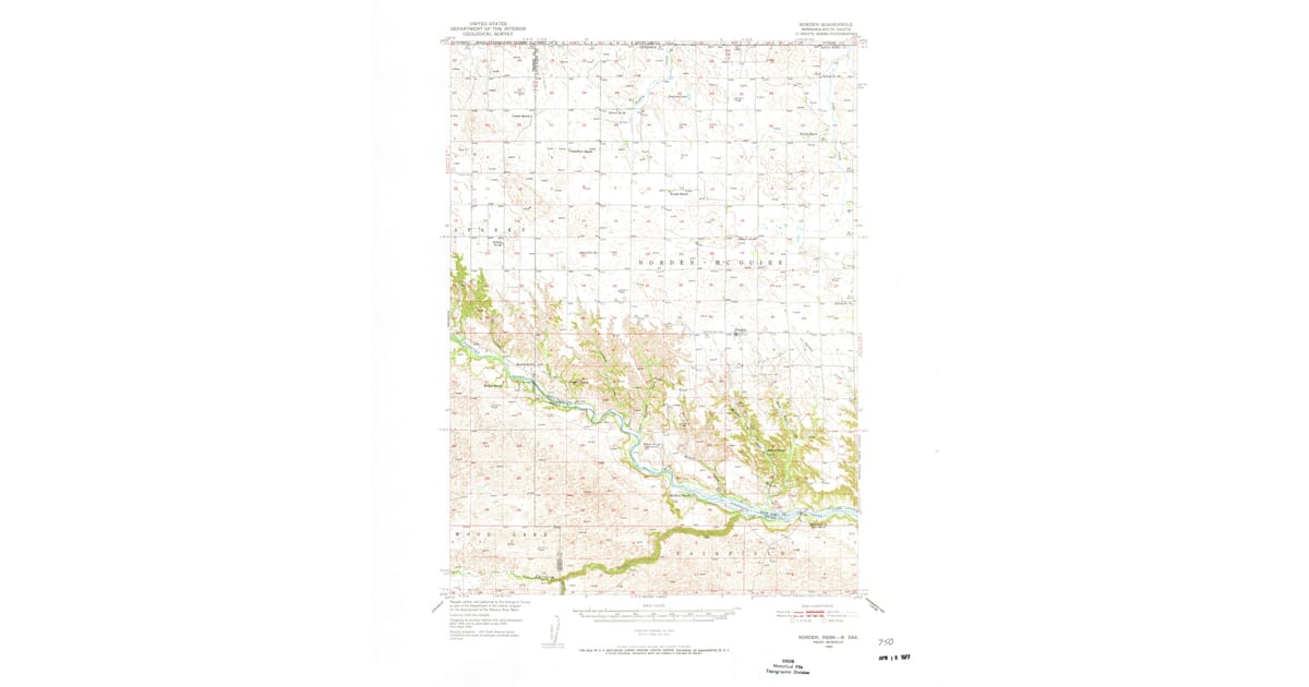 Old Maps of Todd County, SD | Pastmaps