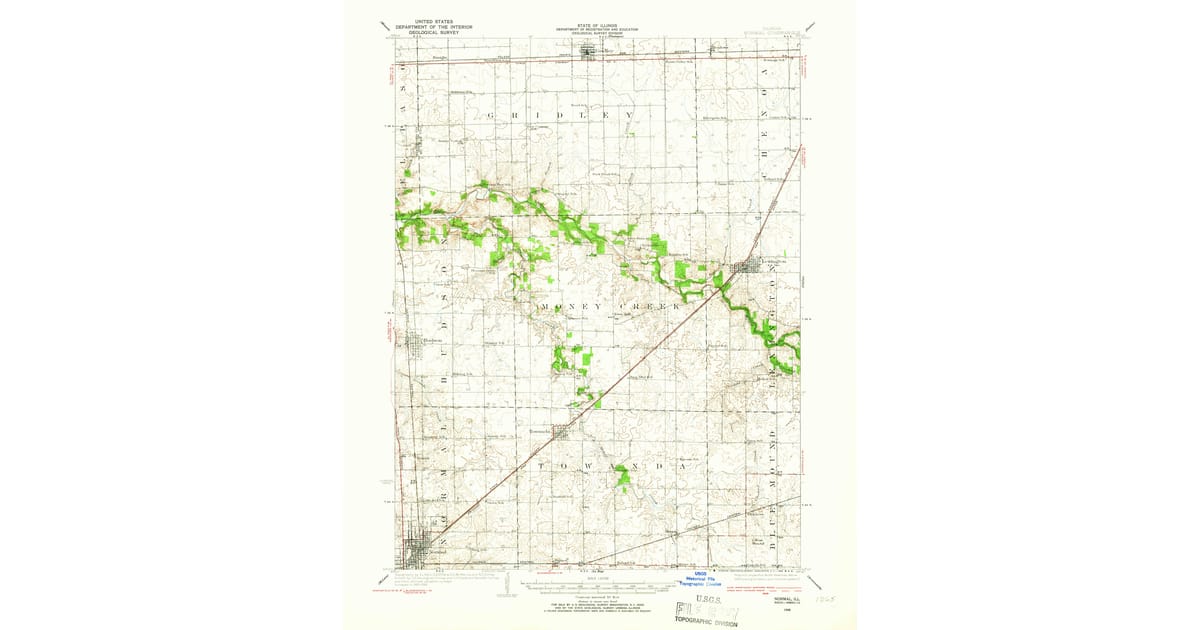 Old Maps of Enright, IL | Pastmaps