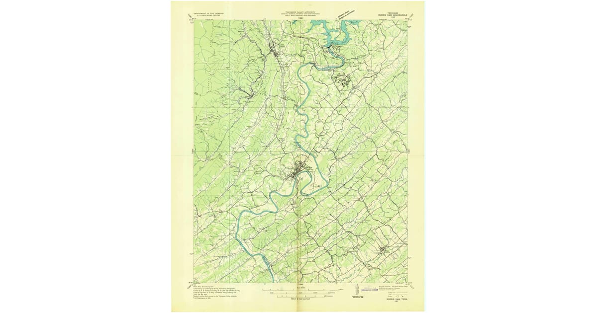 1900s (20th Century) Maps of Claxton, TN | Pastmaps