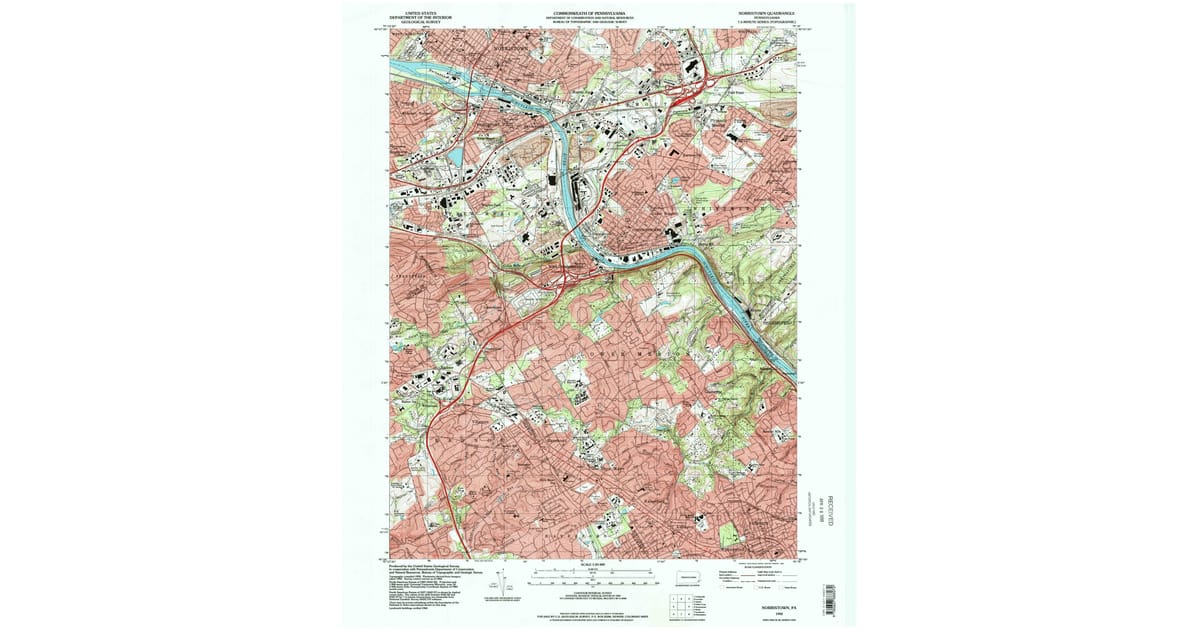 1990s Maps of Philadelphia, PA | Pastmaps