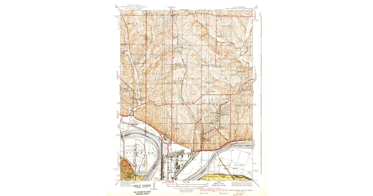 1940s Maps of Riverside, MO | Pastmaps