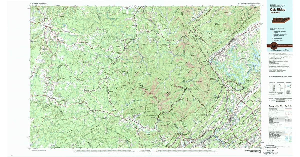 1970s Maps of High Point, TN | Pastmaps