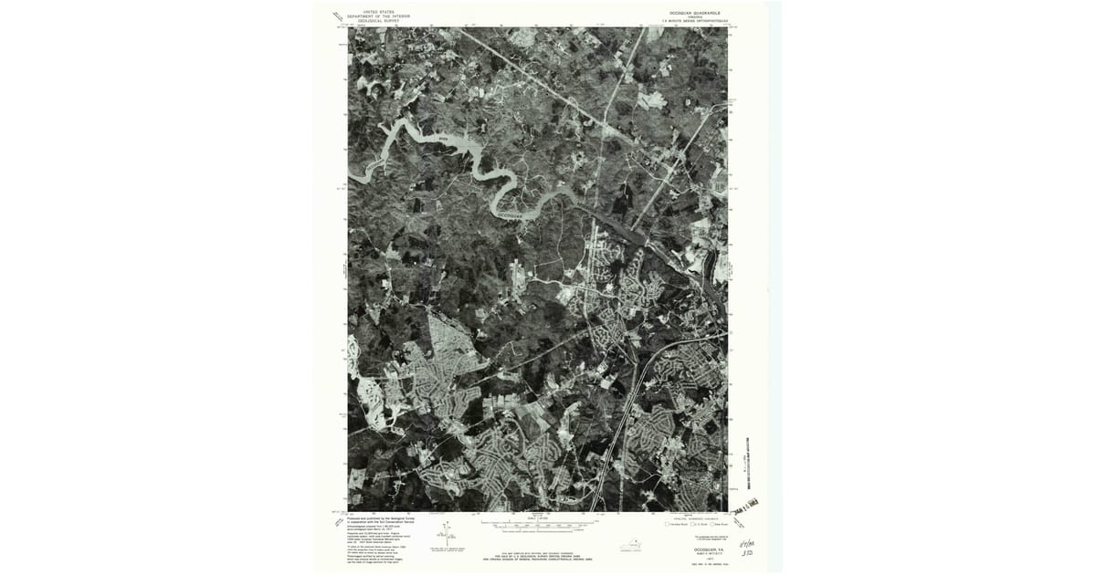 1970s Maps of Darbydale, Prince William County | Pastmaps