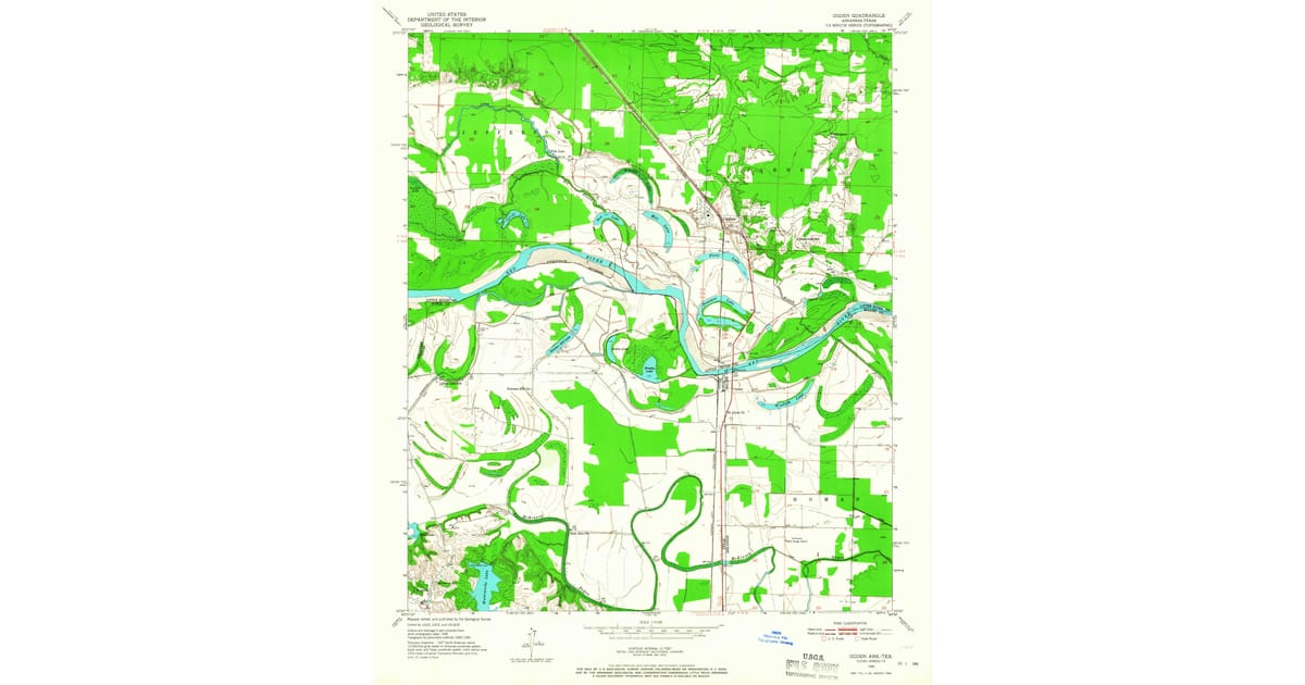 Old Maps of Index, AR | Pastmaps