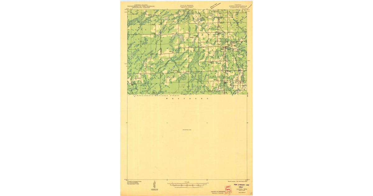 1940s Maps of Taylor County, WI | Pastmaps