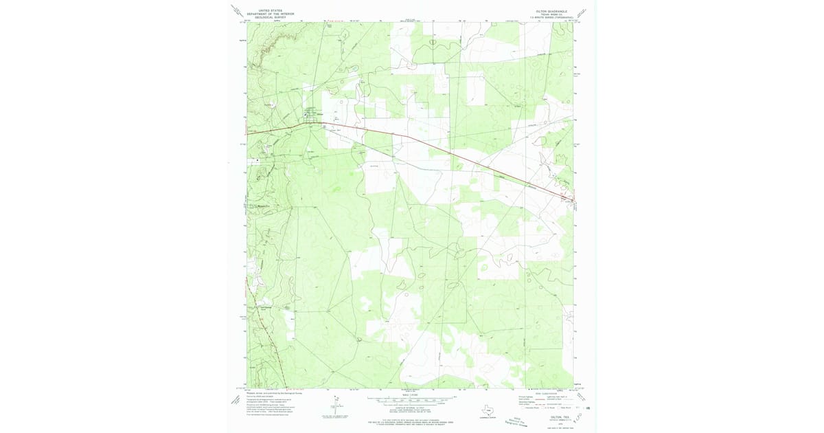 1972 Map of Oilton, TX — High-Res | Pastmaps