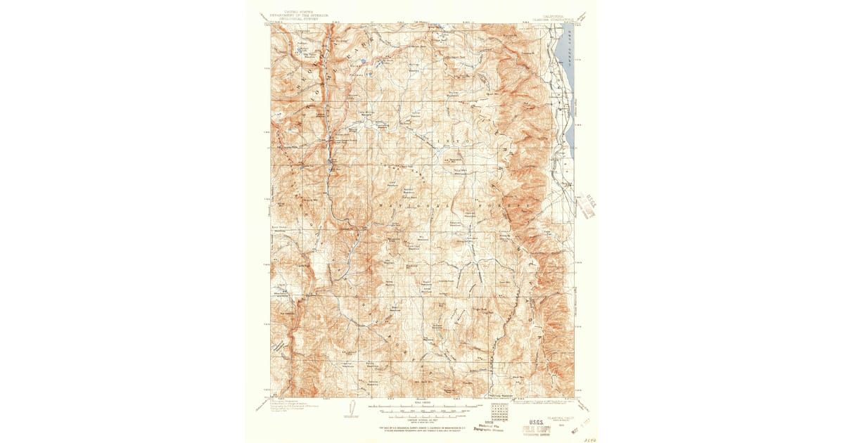 Old Maps of Bartlett, CA | Pastmaps
