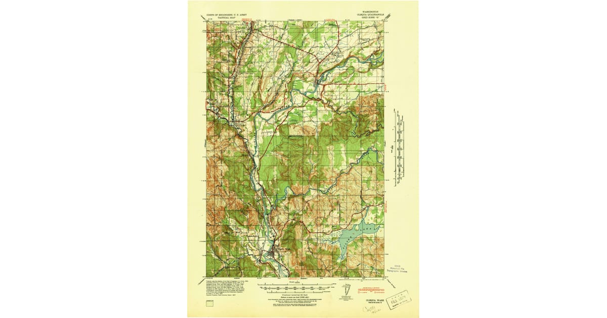 Old Maps of Vader, WA | Pastmaps