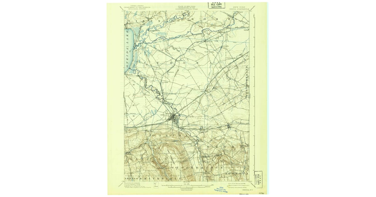 1930s Maps of Fish Creek Landing, Vienna | Pastmaps