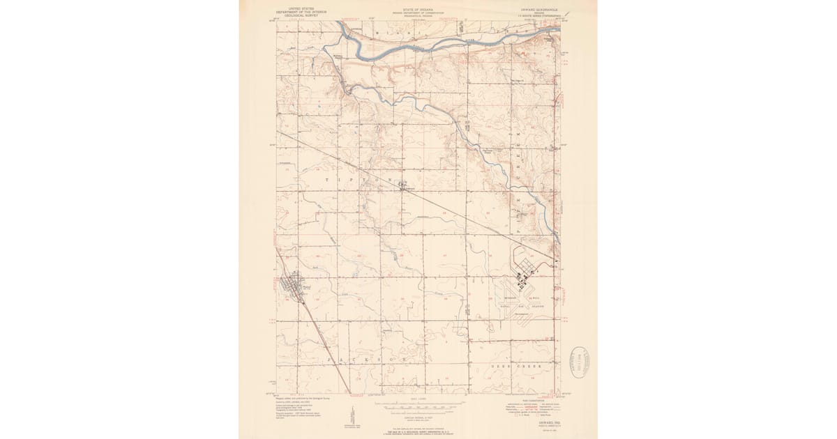 Old Maps of Cass County, IN | Pastmaps