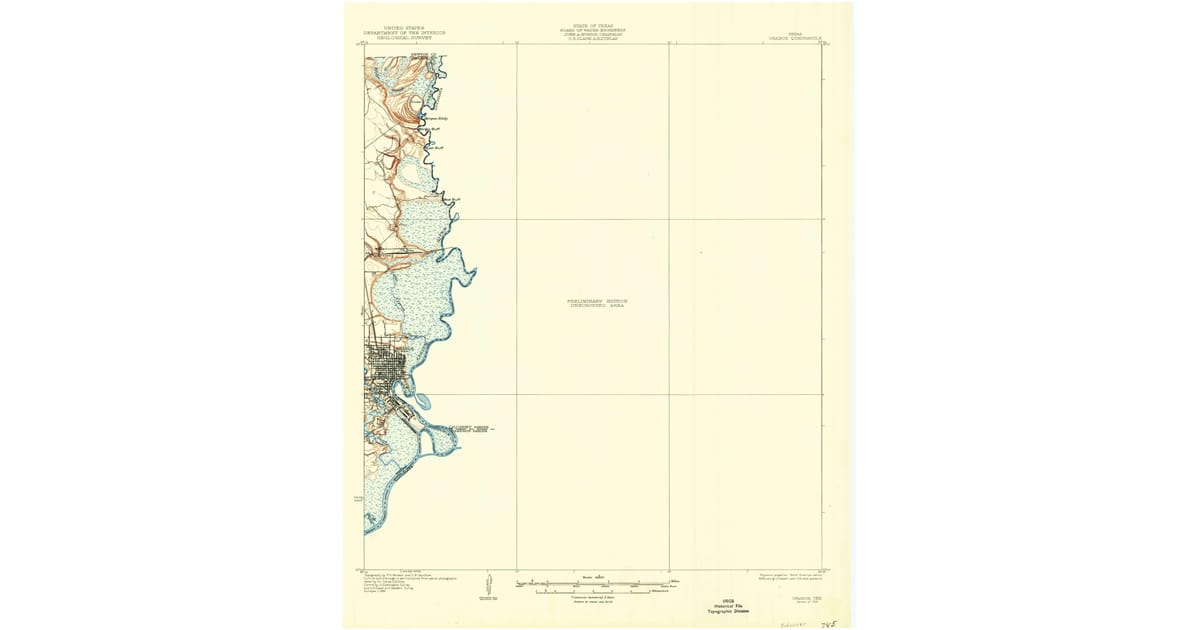 Old Maps of West Orange, TX | Pastmaps