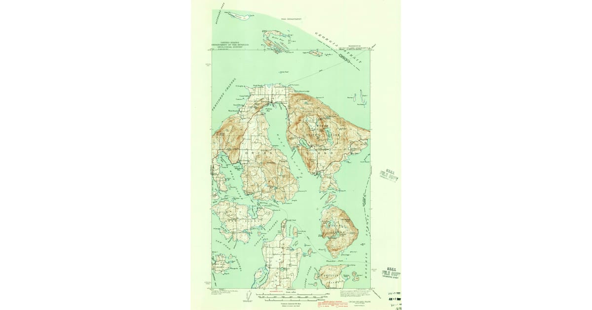 1900s (20th Century) Maps of Lopez Village, WA | Pastmaps