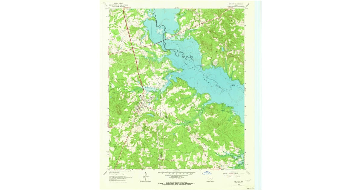 1960s Maps of Mims Chapel, TX | Pastmaps