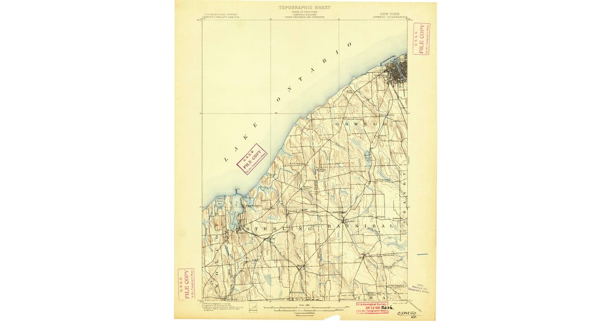 1900 Map of Oswego, NY — High-Res | Pastmaps