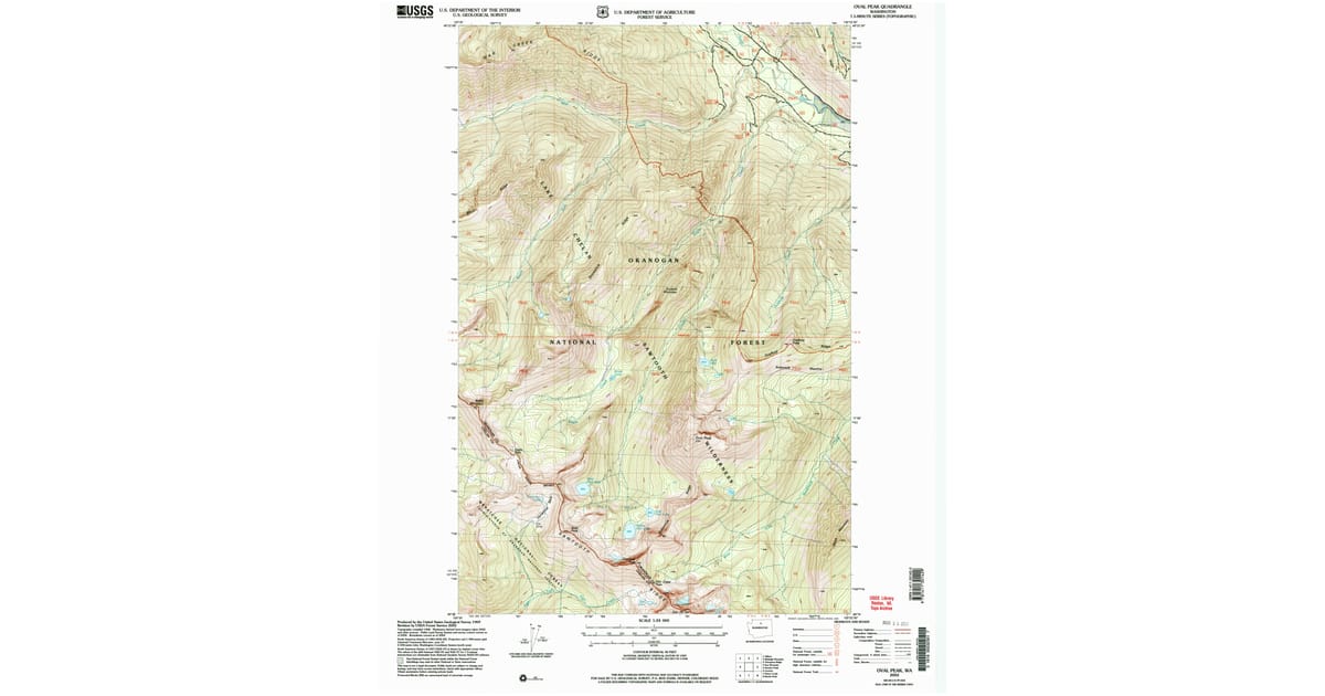 2002 Map of Oval Peak, Okanogan County, WA — High-Res | Pastmaps