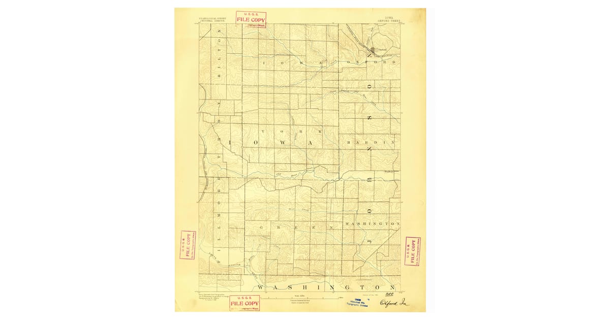Old Maps of Keokuk County, IA | Pastmaps