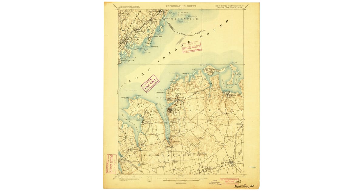 1900-1909 Maps of Jericho, Oyster Bay | Pastmaps