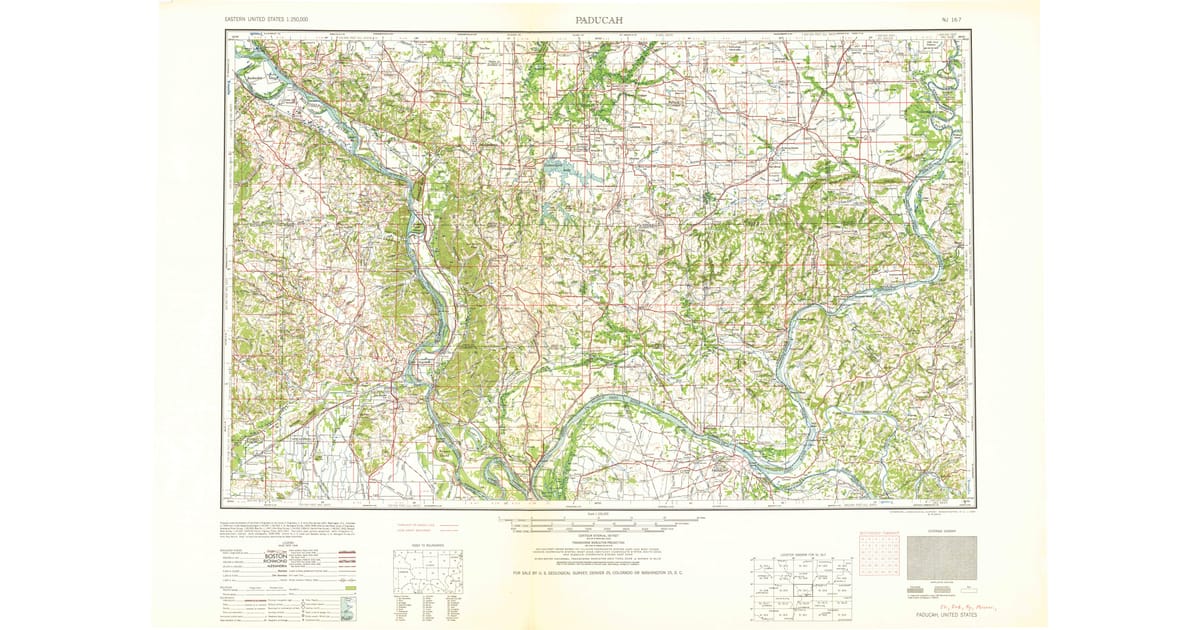 1960s Maps of Delta, MO | Pastmaps