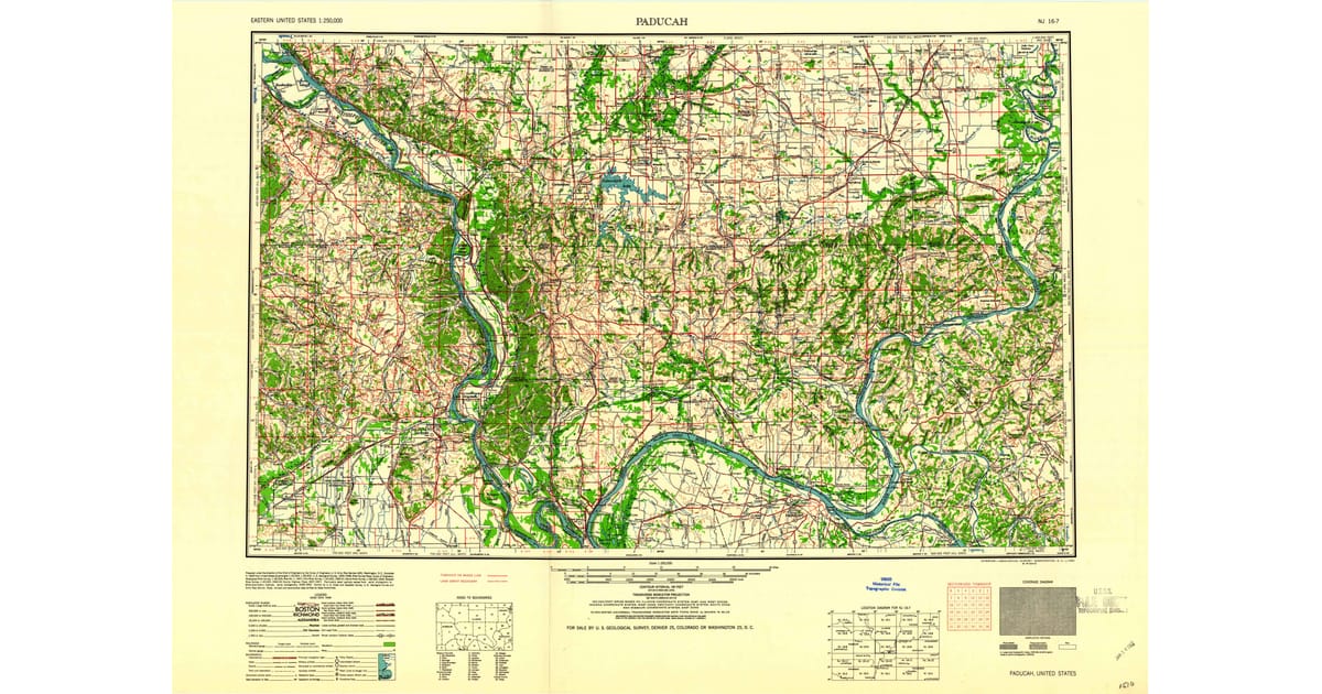 1960s Maps of Hendron, KY | Pastmaps
