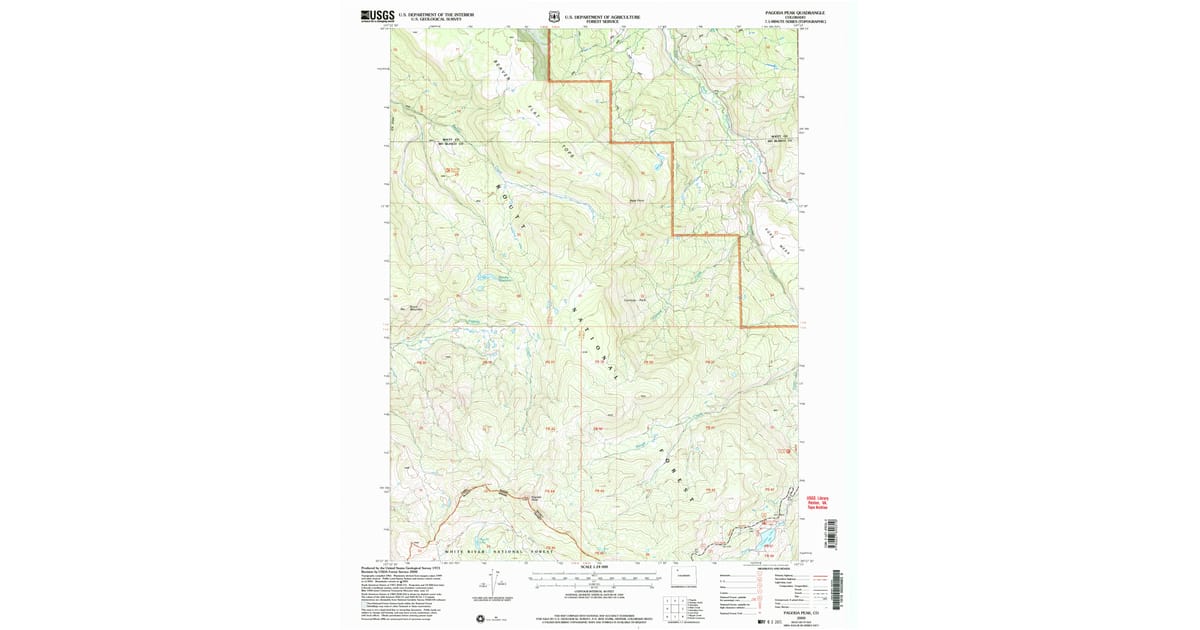 2000-2009 Maps of Rio Blanco County, CO | Pastmaps