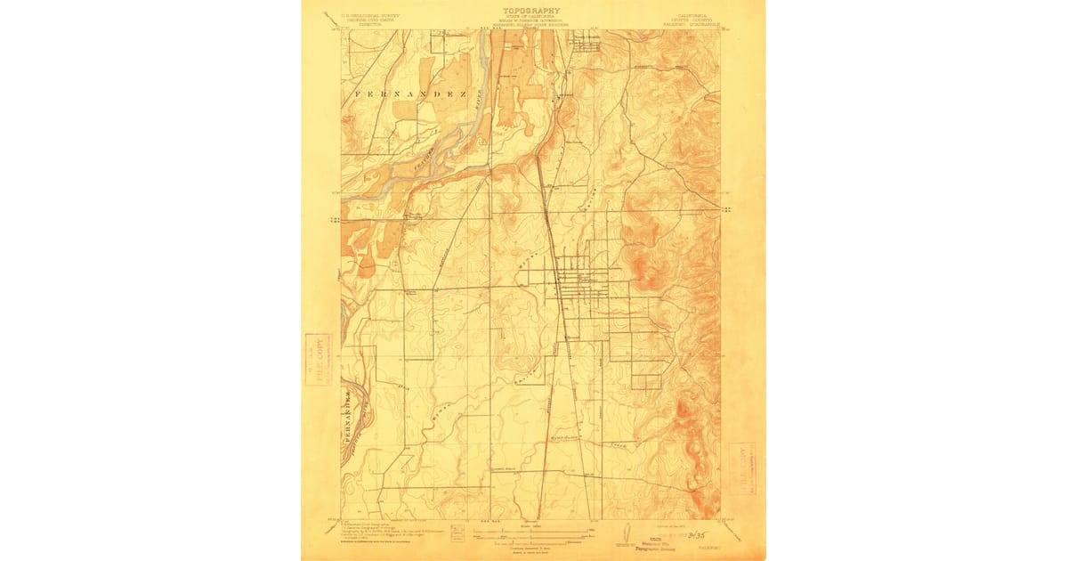 1912 Map of Palermo, CA — High-Res | Pastmaps