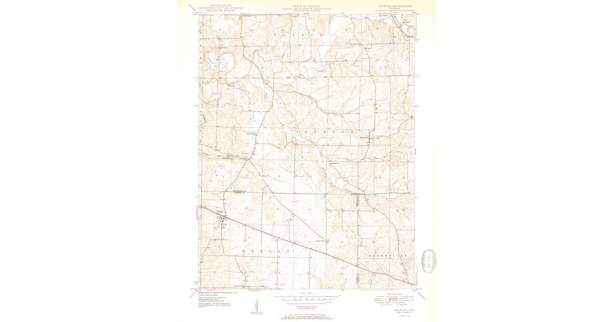 Old Maps of Palmyra, IN | Pastmaps