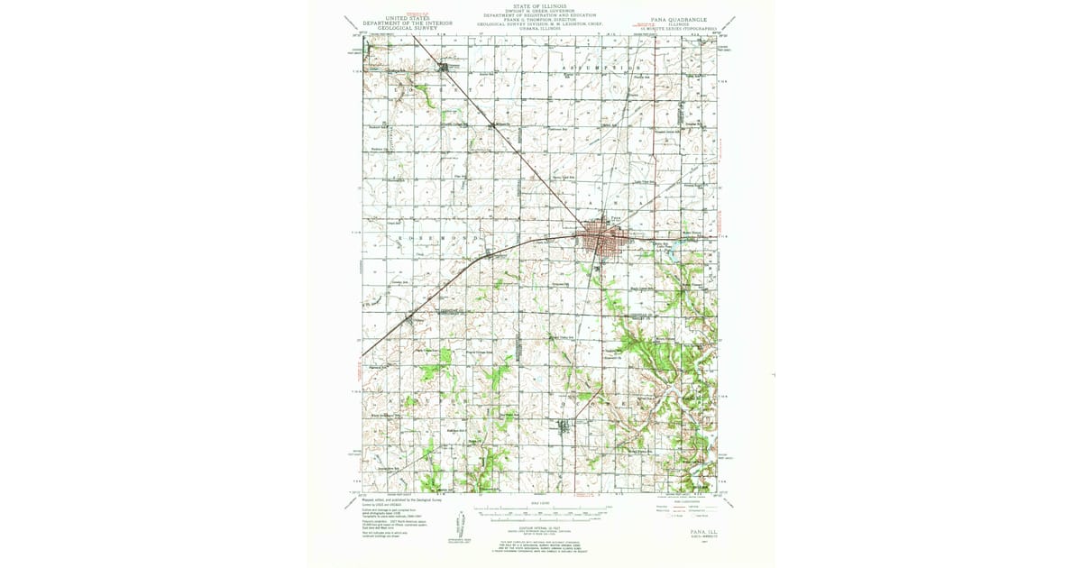 Old Maps of Pana, IL | Pastmaps