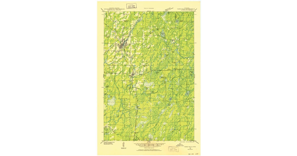 Old Maps of Price County, WI | Pastmaps