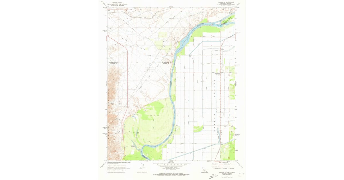 1970s Maps of Riverside County, CA | Pastmaps