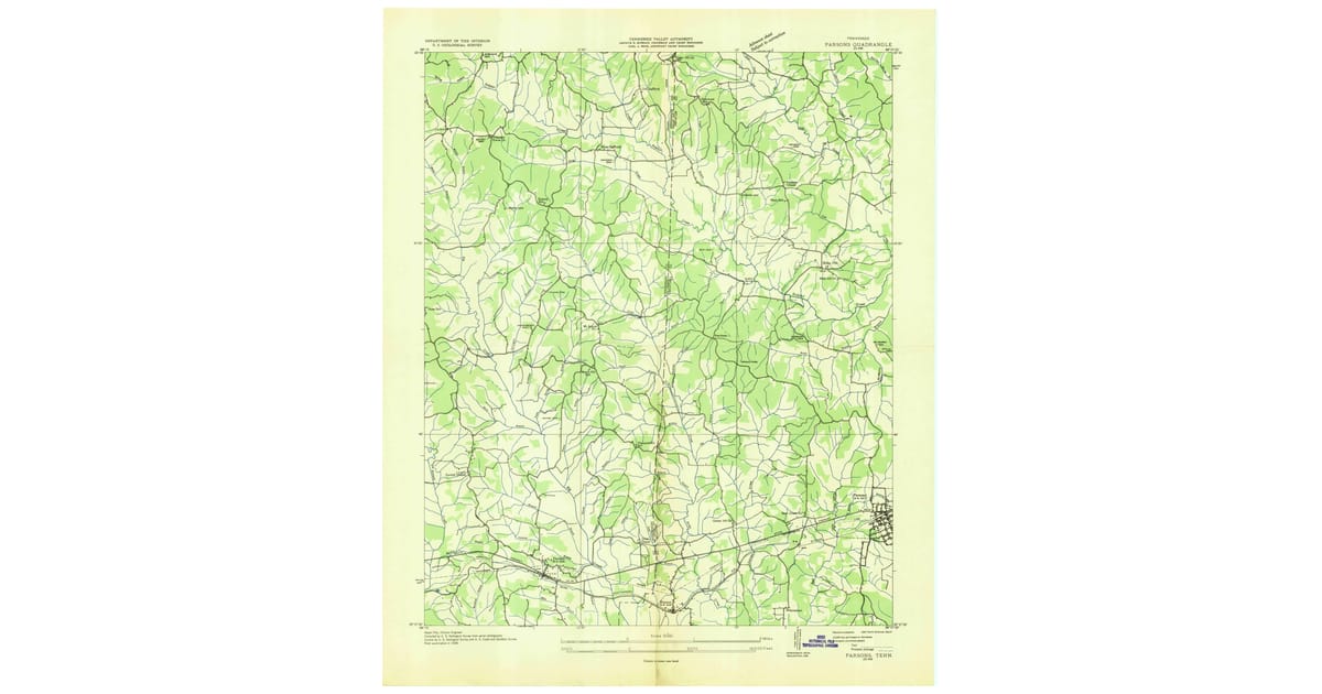 Old Maps of Beacon, TN | Pastmaps