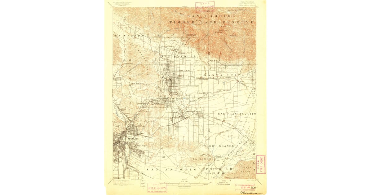 1900-1909 Maps of City Terrace, Los Angeles County | Pastmaps