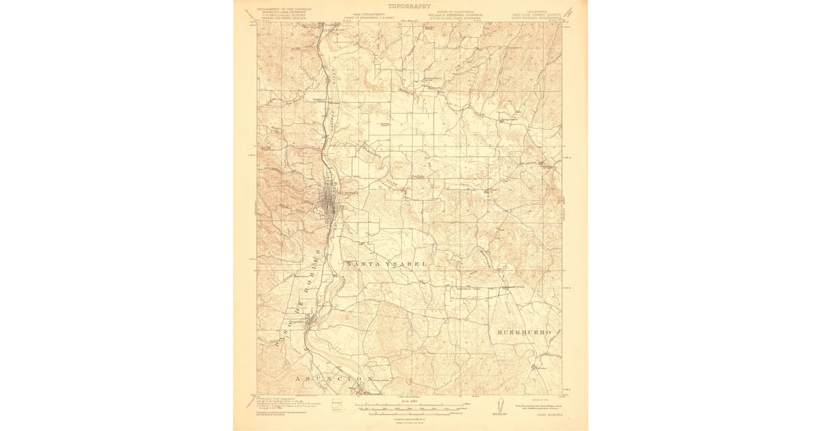 Old Maps of Creston, CA | Pastmaps