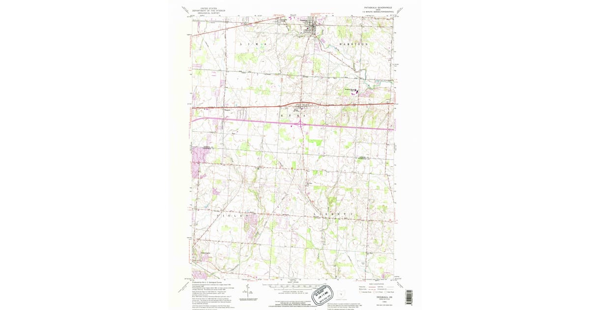1990s Maps of Reynoldsburg, OH | Pastmaps