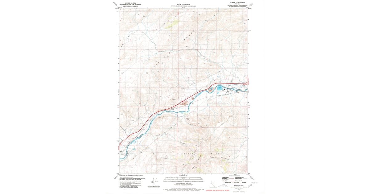 1970s Maps of Washoe County, NV | Pastmaps