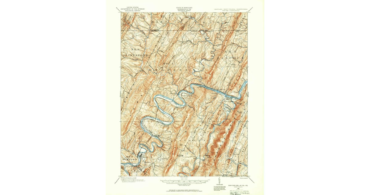 Old Maps of Fulton County, PA | Pastmaps