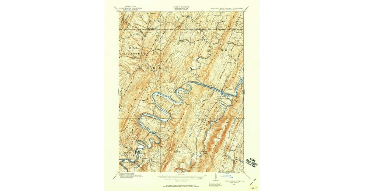 1910s Maps of Morgan County, WV | Pastmaps