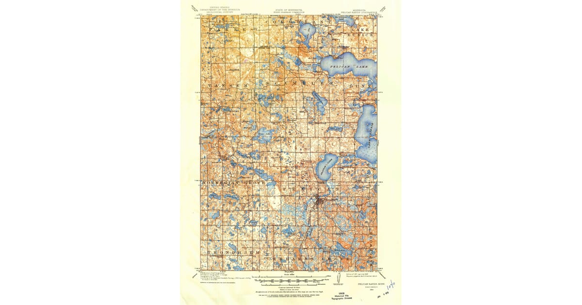 Old Maps of Cormorant, MN for Academic Research | Pastmaps