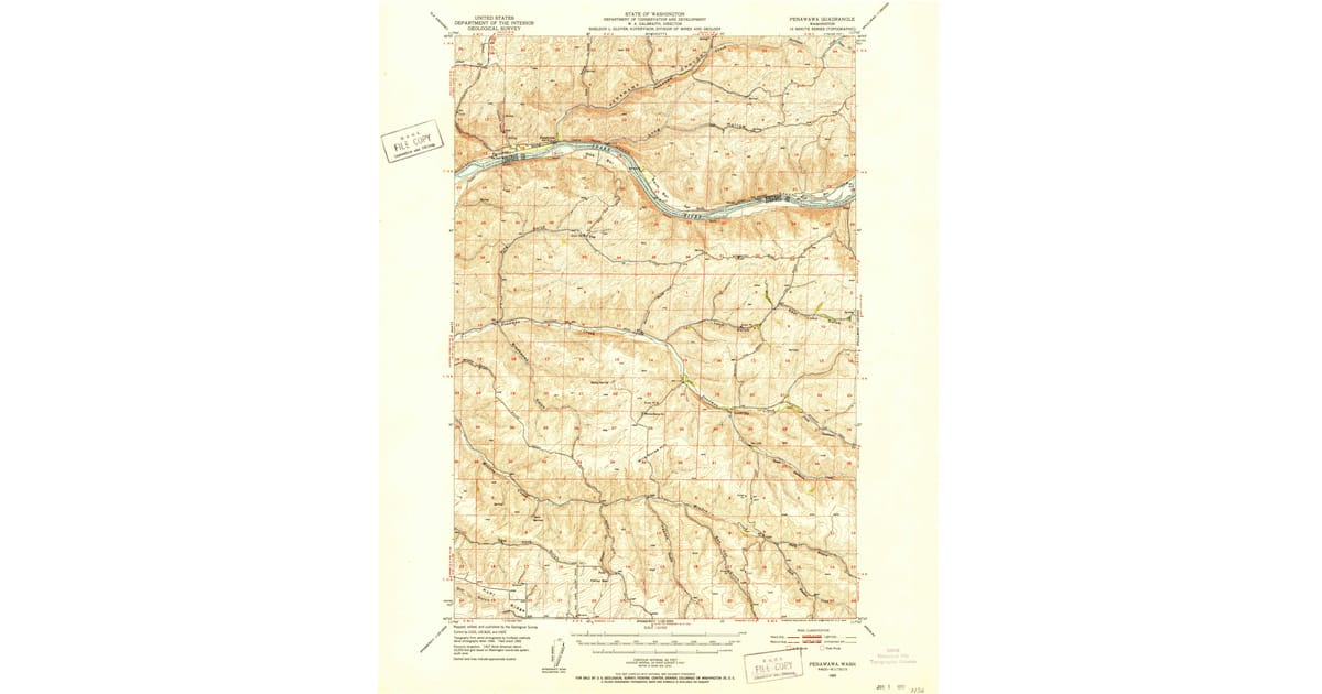 Old Maps of Illia, WA | Pastmaps