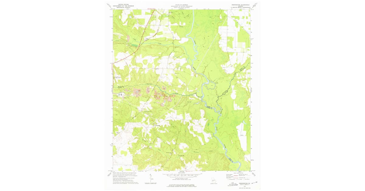 1970s Maps of Clearview, GA | Pastmaps