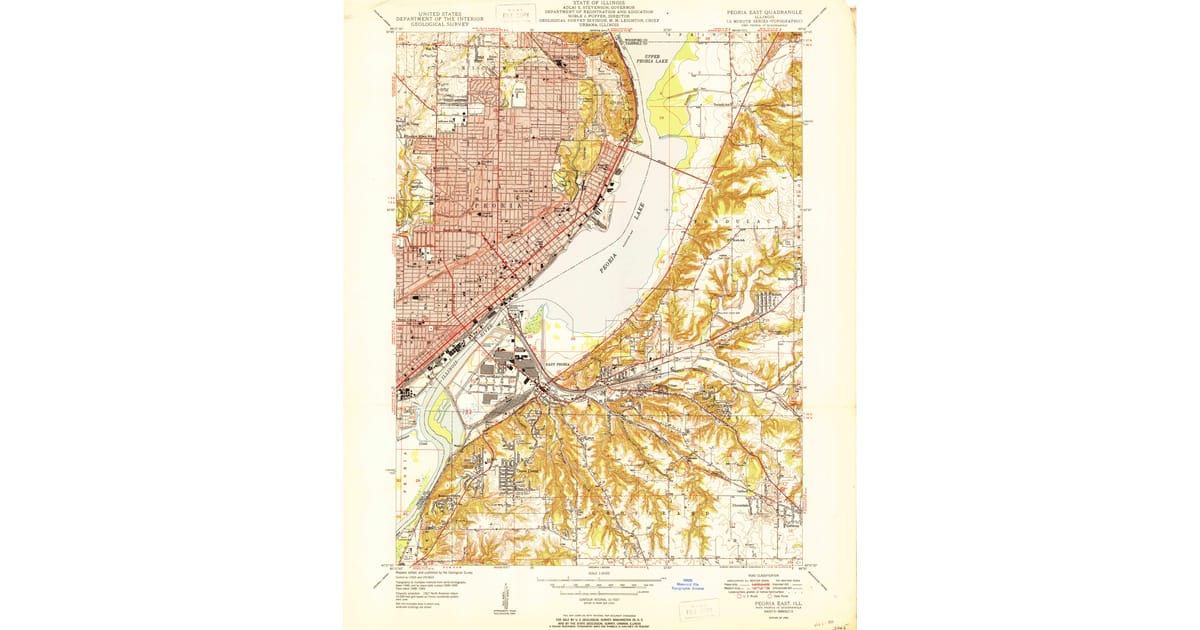 1950s Maps of Morton, IL | Pastmaps