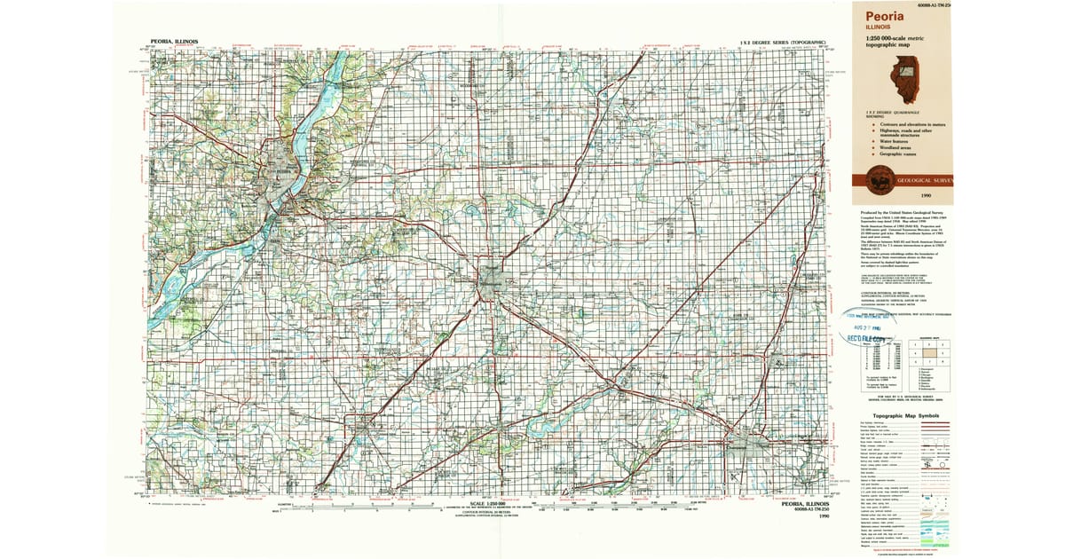 1990s Maps of Morton, IL | Pastmaps