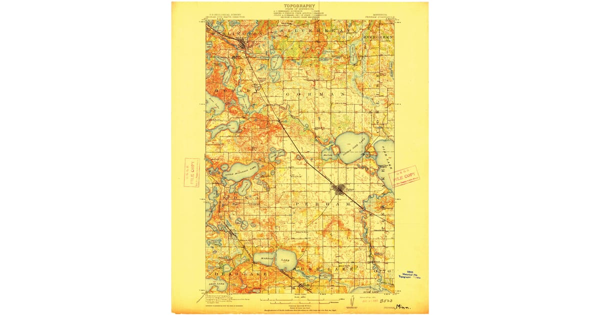 Old Maps of Dent, MN | Pastmaps