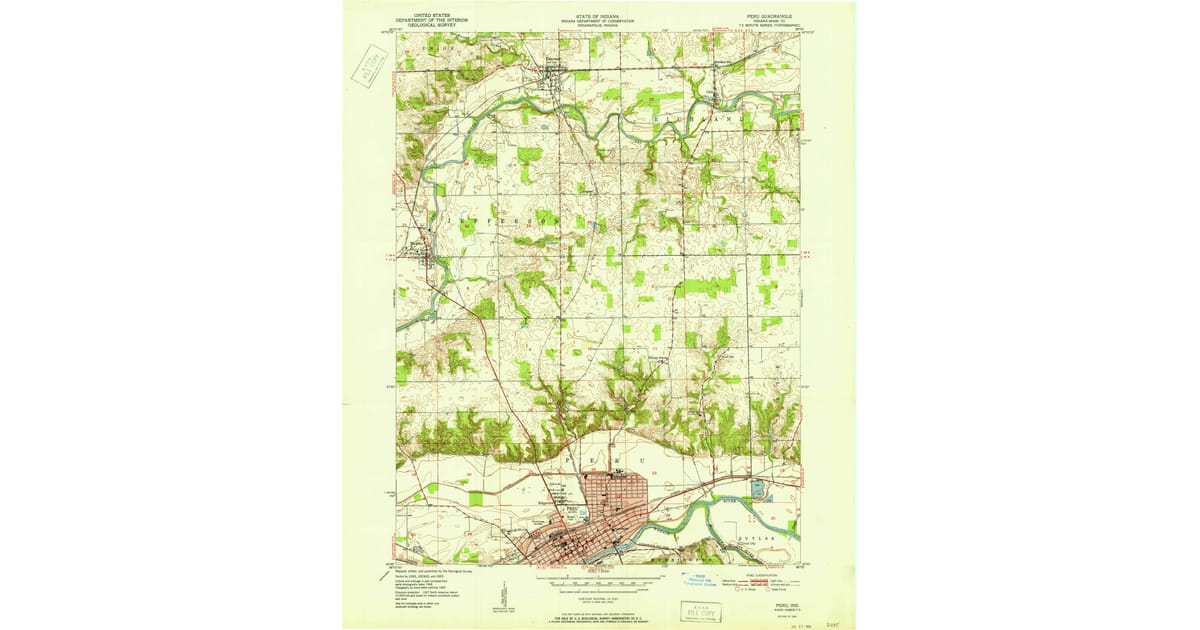 Old Maps of Miami County, IN | Pastmaps