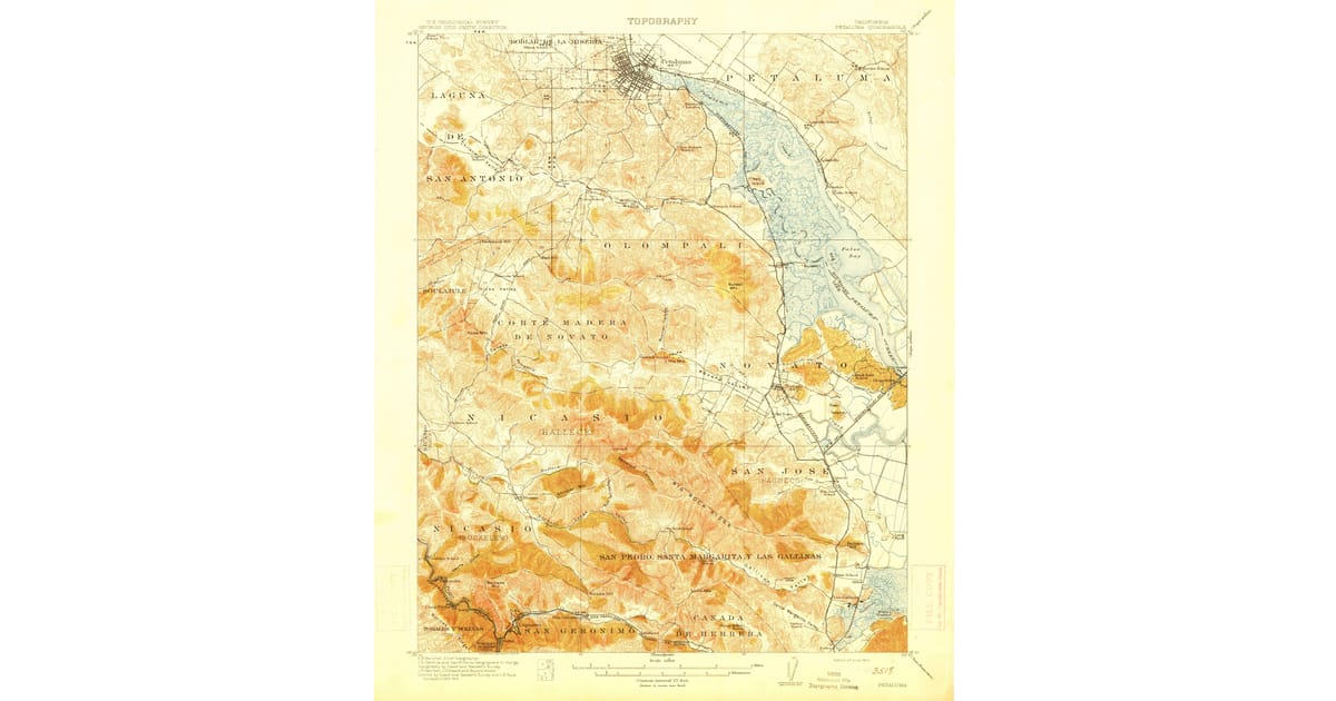 1910s Maps of Marin County, CA | Pastmaps