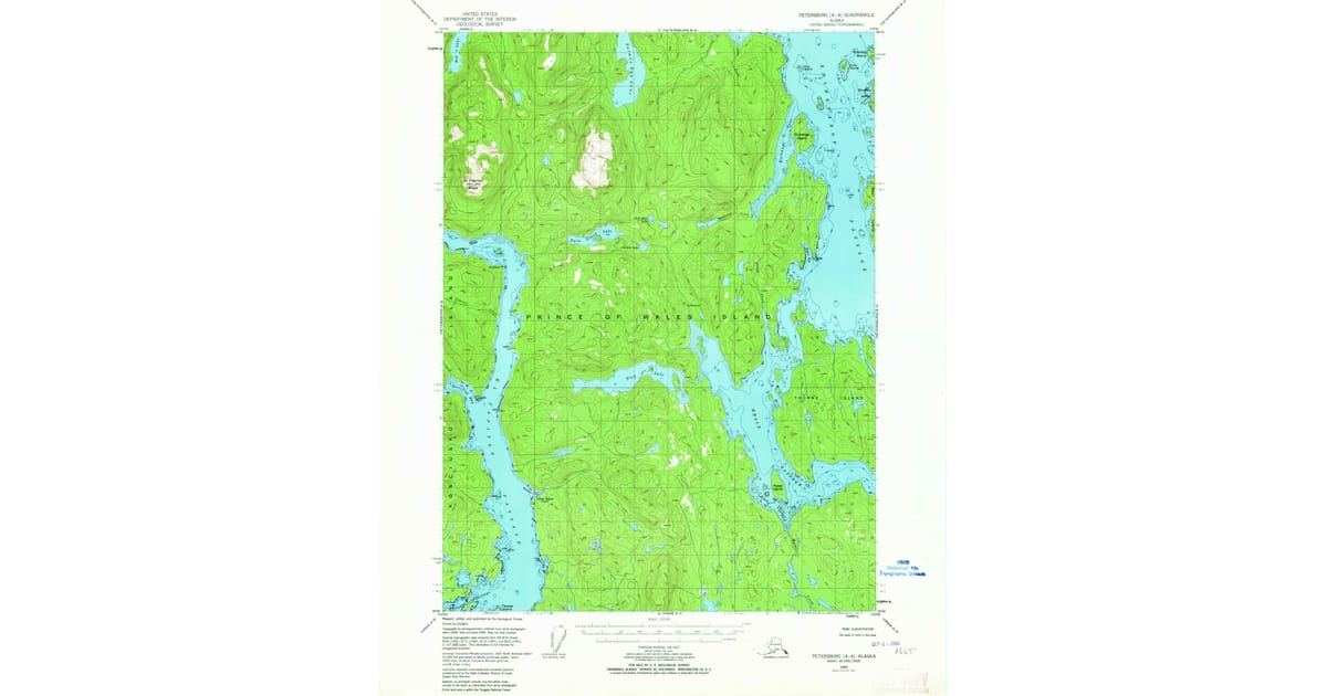 Old Maps of Whale Pass, AK | Pastmaps