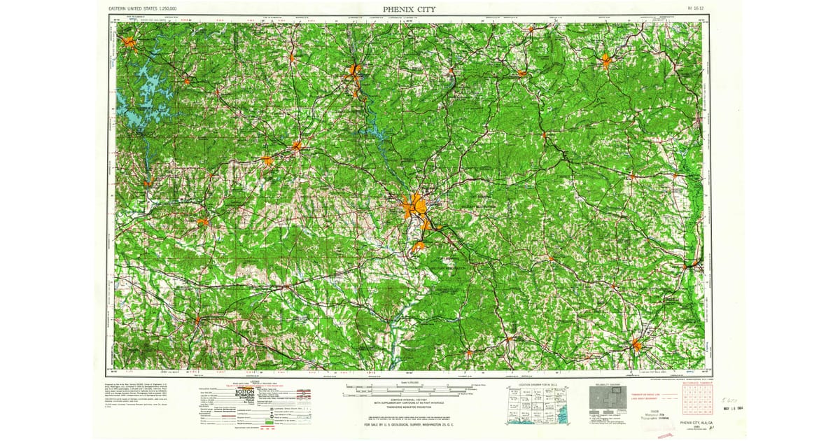Old Maps of Americus, GA for Genealogy | Pastmaps