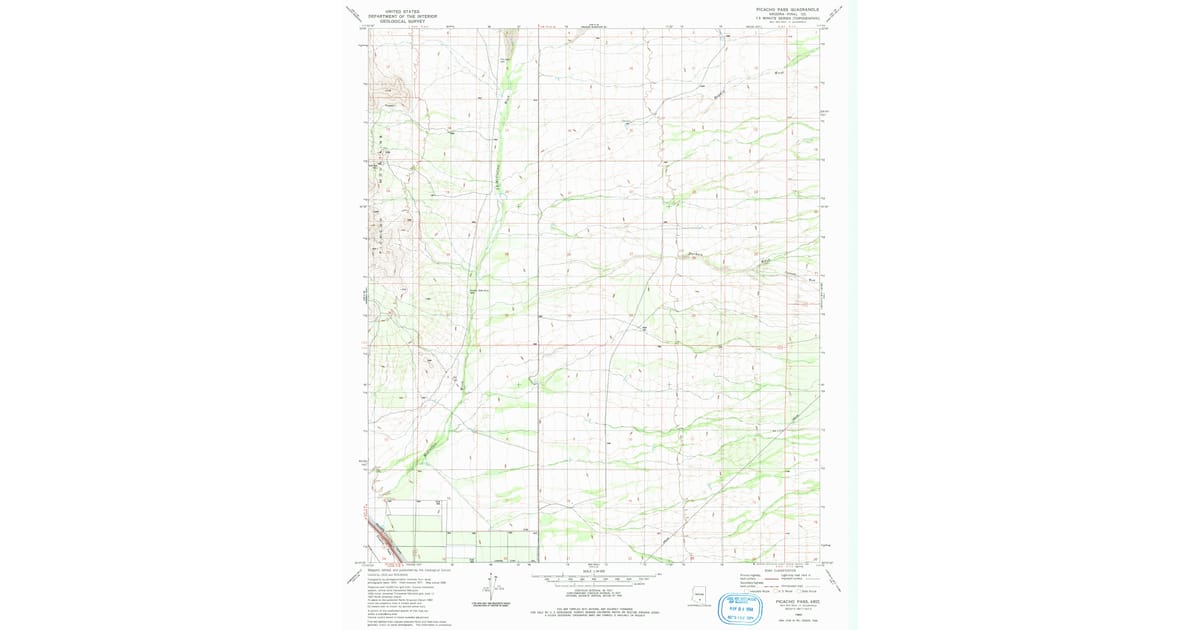 1980s Maps of Pinal County, AZ | Pastmaps